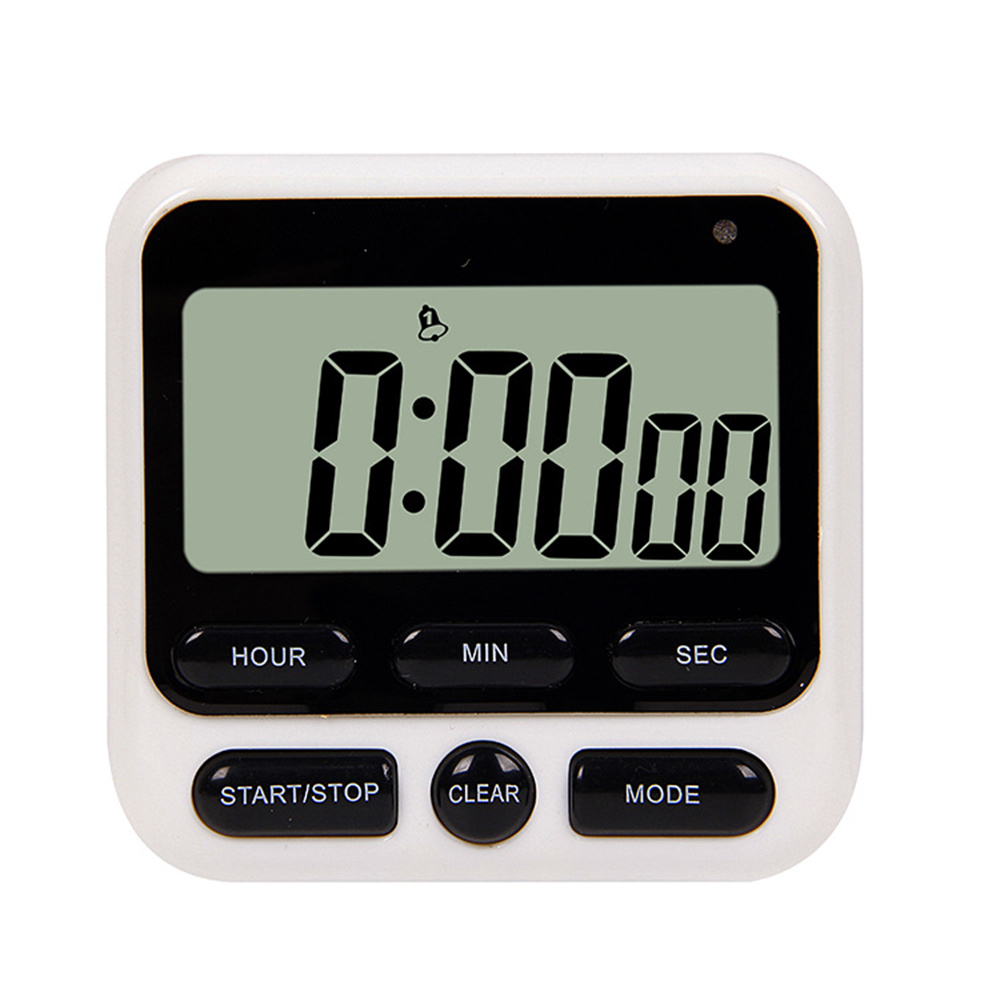 Blue Sakura Timer With Alarm Clock Large Screen Kitchen Timer ...