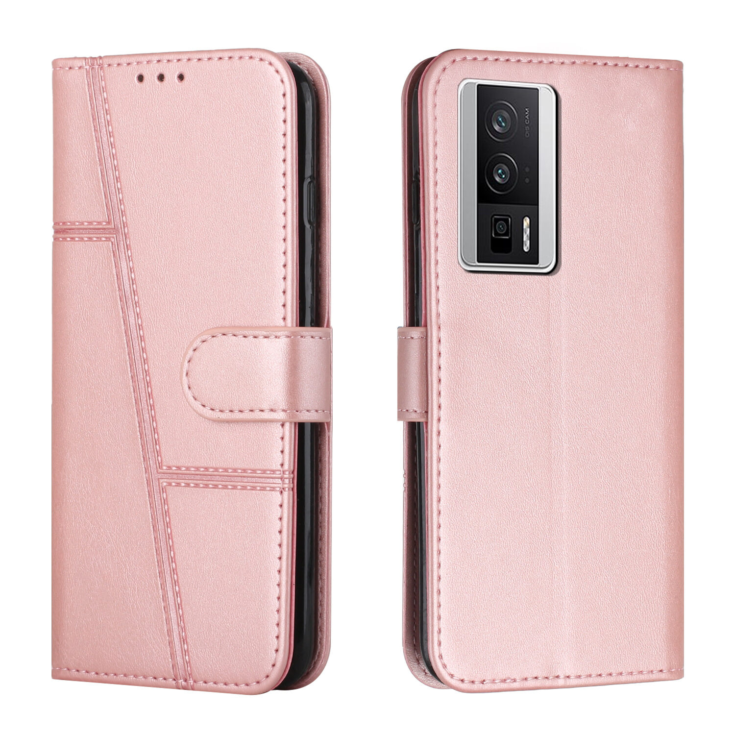 lthmy for Xiaomi Poco F6 Pro Phone Case Skin Feeling PU Leather Case ...