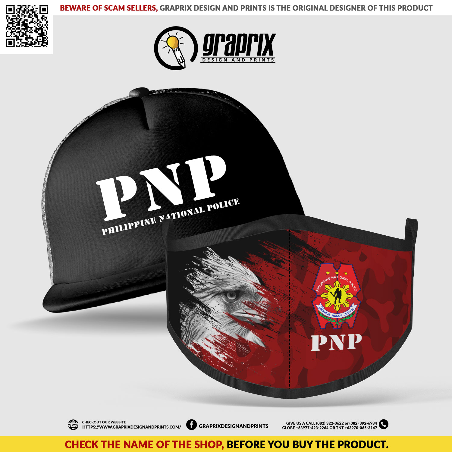 PNP Washable FACEMASK and Monochrome Vinyl Cap | Lazada PH