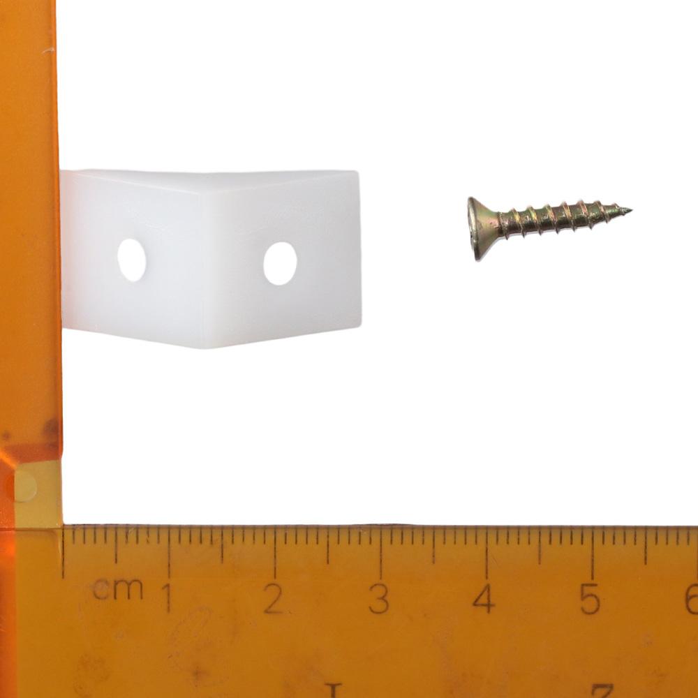 Durability Plastic Closet Corner Code 20×15×20mm Triangle Cabinet ...