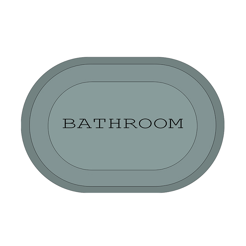 Waterproof Bathroom Anti-slip Mat Toilet Shower Bath Mats Non-skid Bath ...