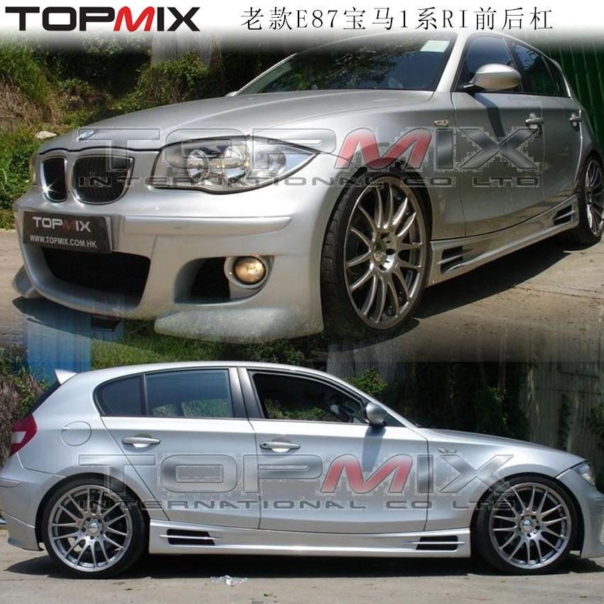 TOPMIX old E87 BMW 1 Series modified RI models surround the front ...