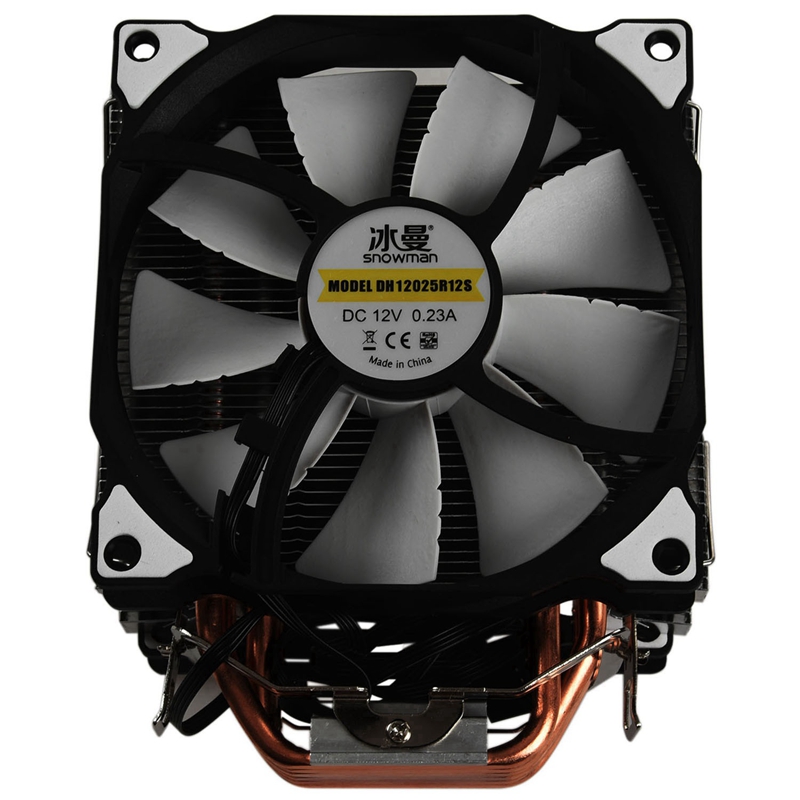 SNOWMAN M-T6 4PIN พัดลมระบายความร้อน CPU 6 Heatpipe แผ่นระบายความร้อน ...