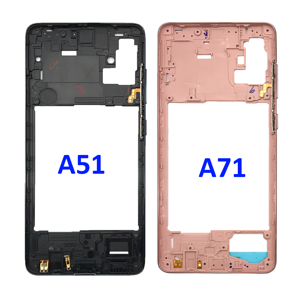 【EcoDealsq】NEW For Samsung A51 A71 A20 A50 Housing Middle Frame Bezel ...