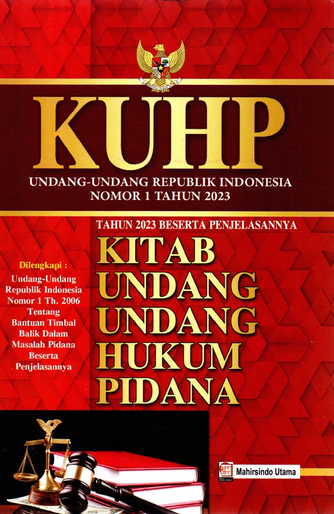KUHP Undang-Undang RI No.1 Tahun 2023 | Lazada Indonesia