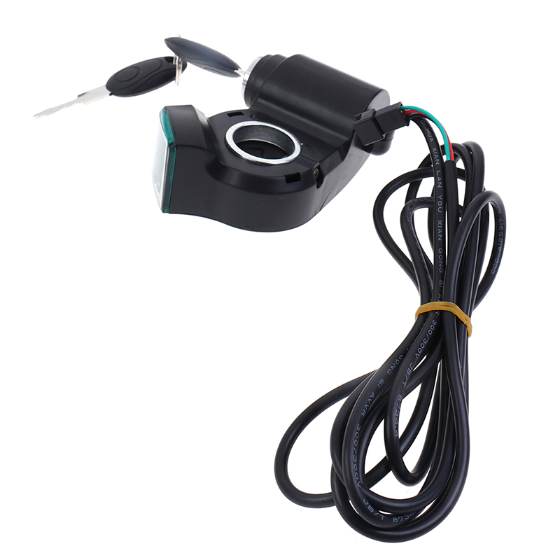 Electric Bicycle Thumb Throttle Voltage Display Switch Power with Key ...