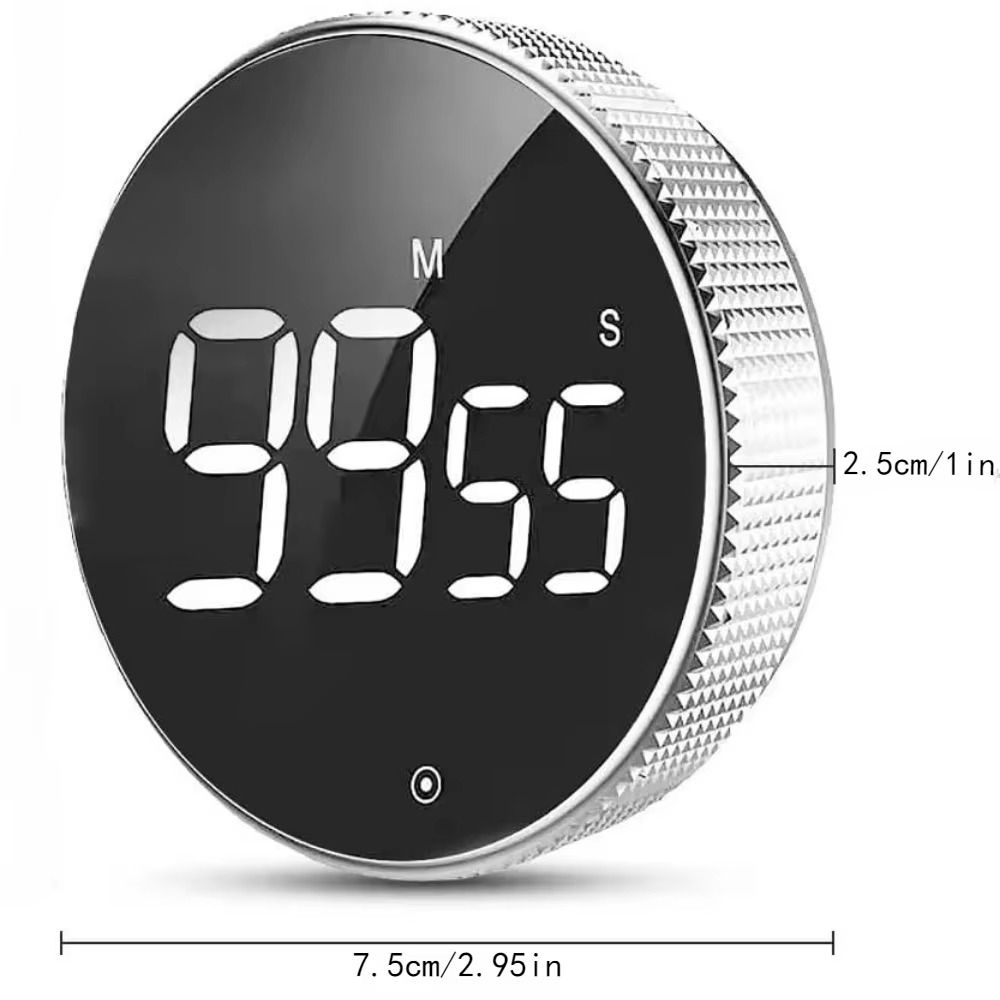 Reminder Gadgets Large LED Display Magnetic Kitchen Timer Manual ...