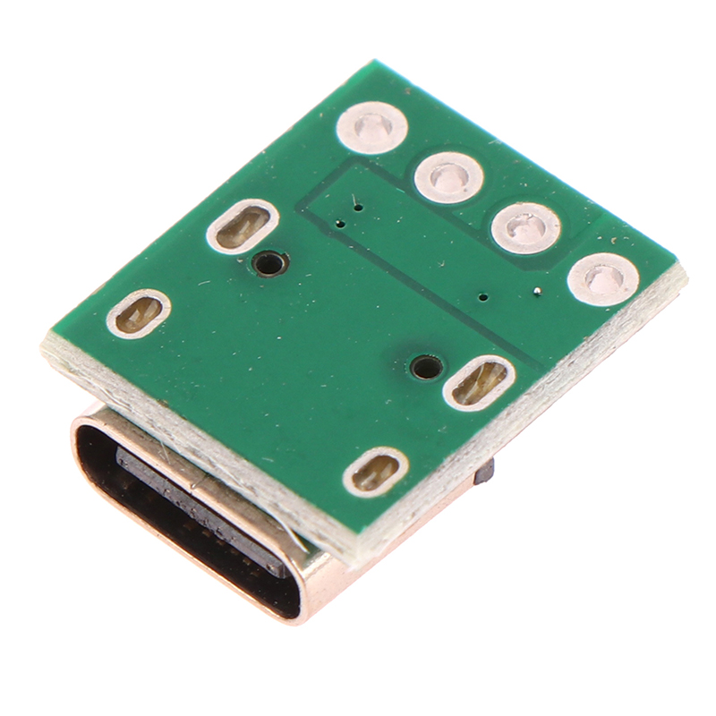 New 10/5Pcs USB 3.1 Type C Connector 16 Pin Test PCB Board Adapter 16P ...