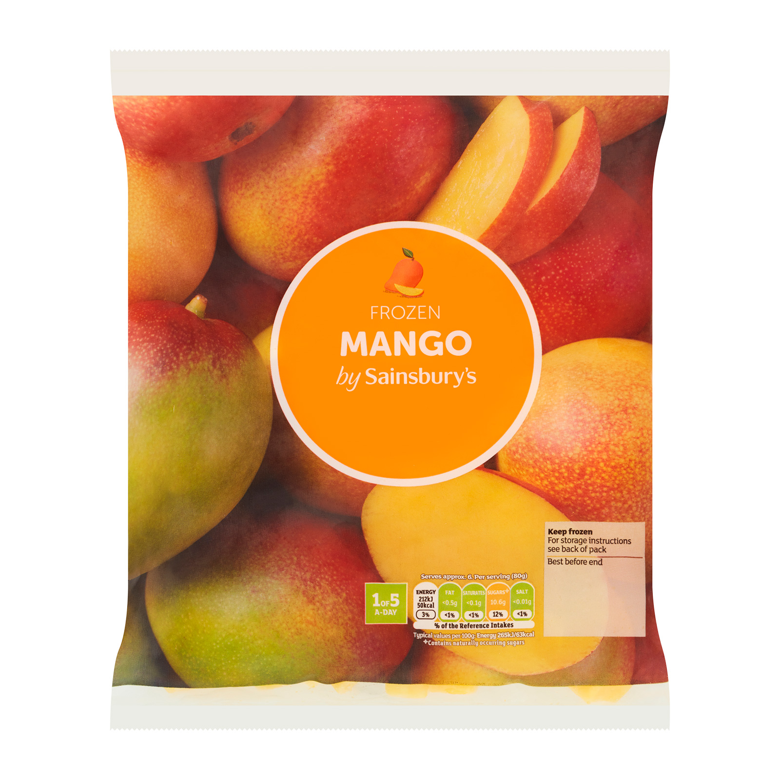 Sainsbury's Mango Chunks - Frozen | Lazada Singapore
