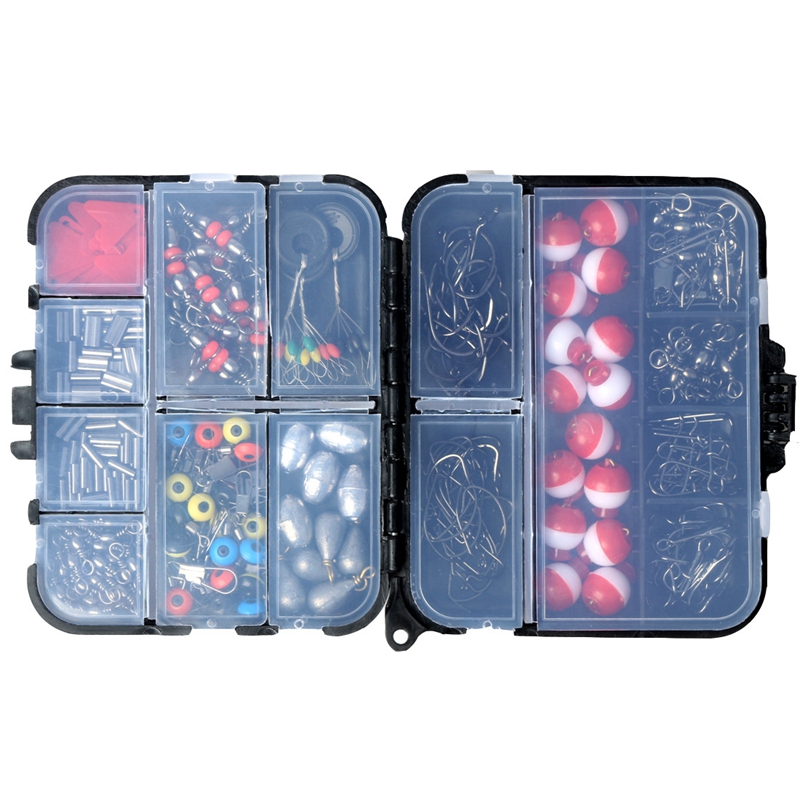 263PCS Fishing Accessories Fish Tackle Box Fishing Accessories Case ...