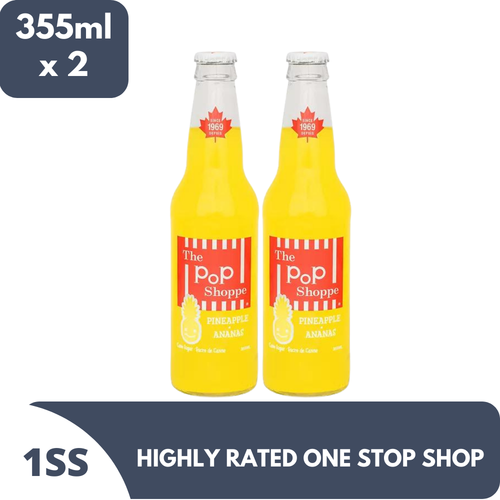 The Pop Shoppe Pineapple 355ml x 2 | Lazada PH