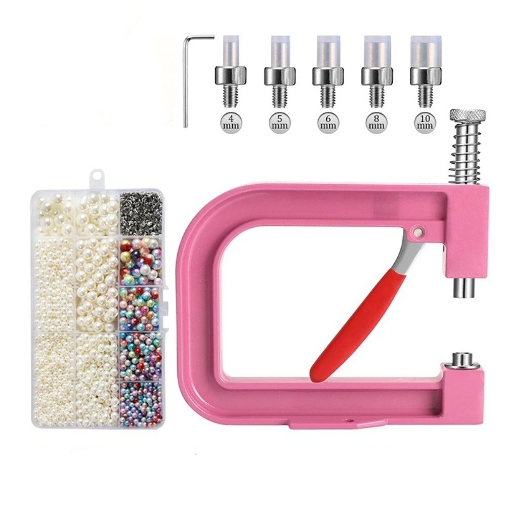 Rivet Fixing Hand Press Handmade Setting Machine Portable Fashion ...