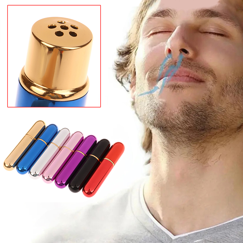 1pcs Nasal Inhalers For Essential Oils Aromatherapy Blank Aluminum ...