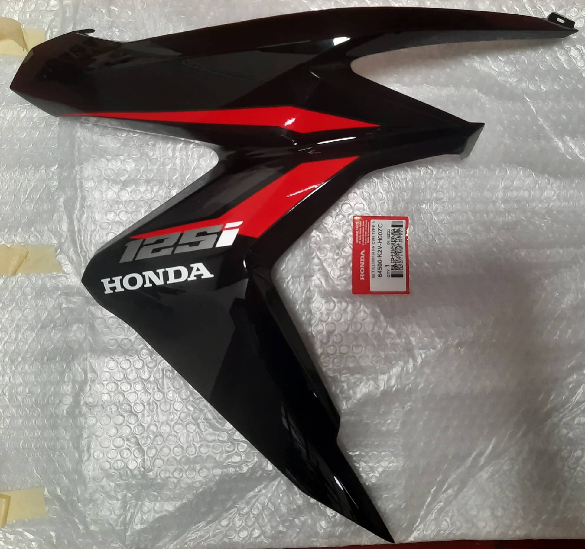 ORIGINAL HONDA CLICK 125i V2 GAME CHANGER RIGHT SIDE FRONT COVER ...