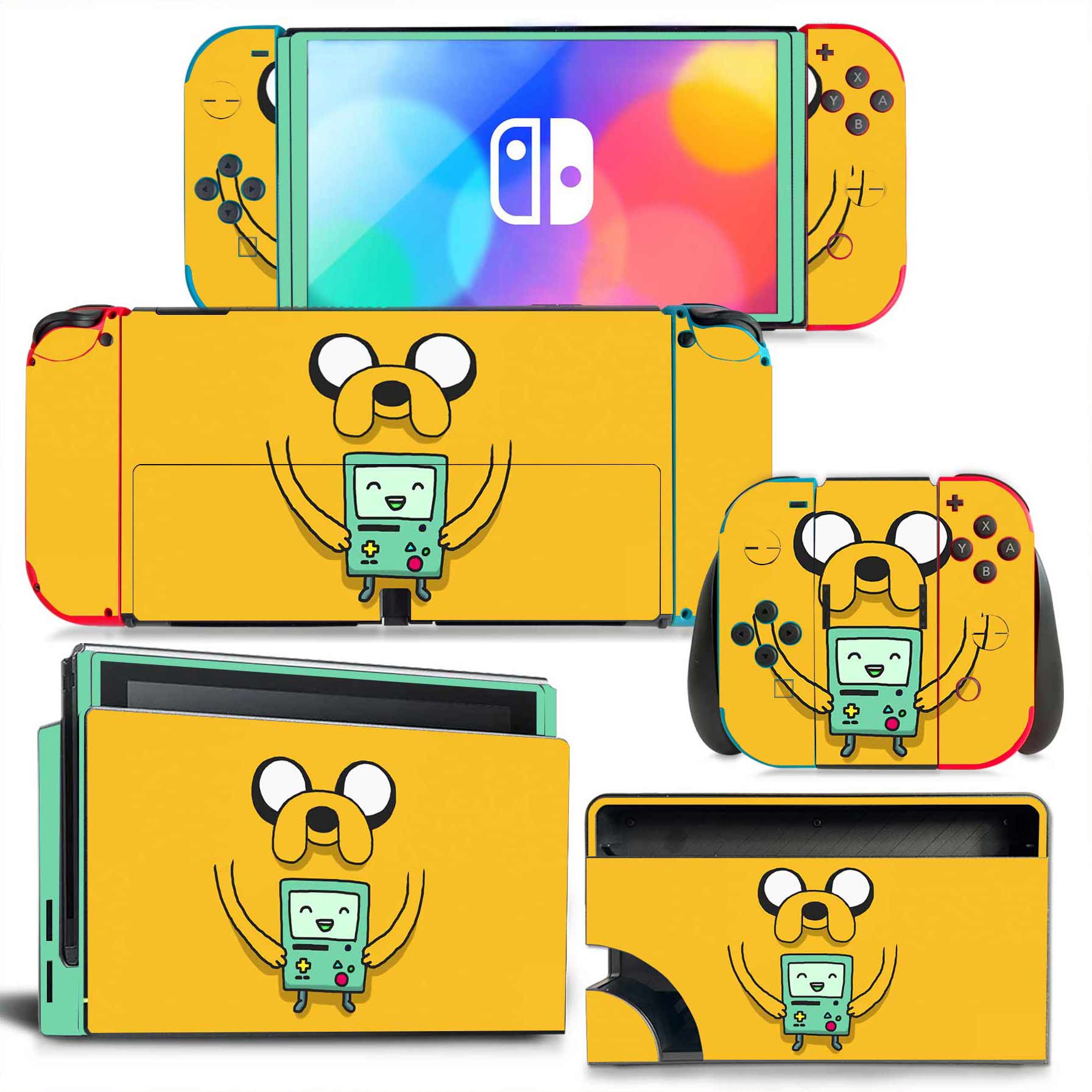（Skin Cover)BMO Game Switch Oled Skin Sticker Decal Cover for Switch ...