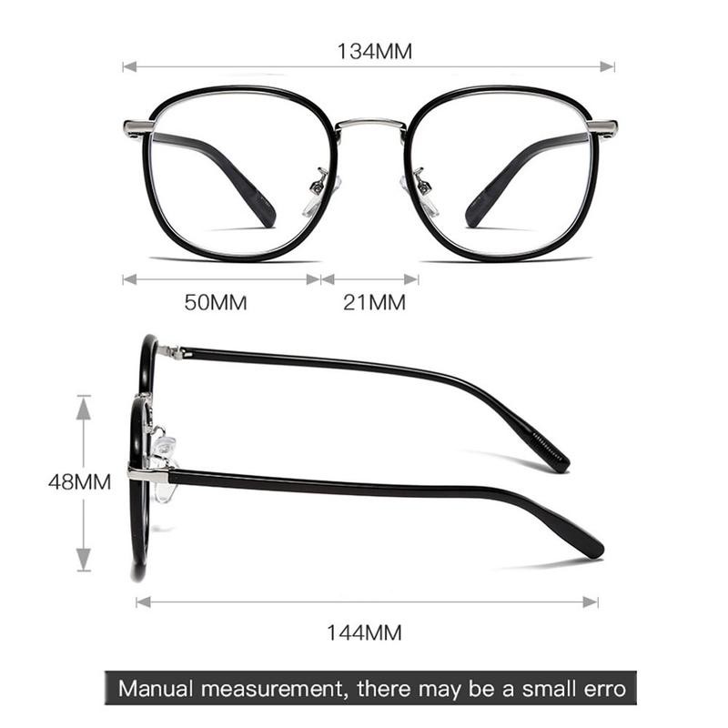 Enacolor New 2 in 1 Photochromic Eyeglass Anti Radiation Glasses for ...