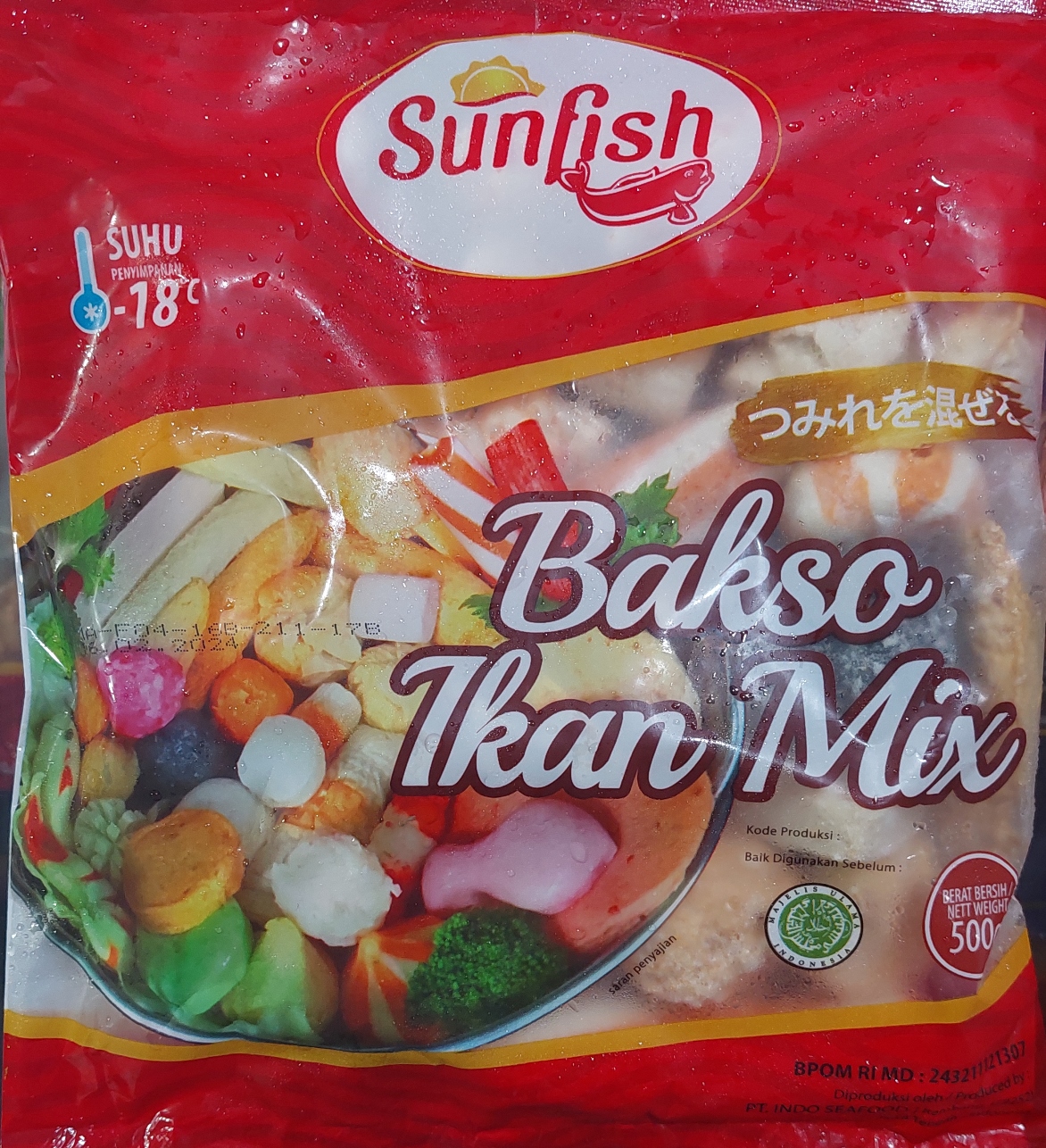 SUNFISH BAKSO IKAN MIX 500g | Lazada Indonesia