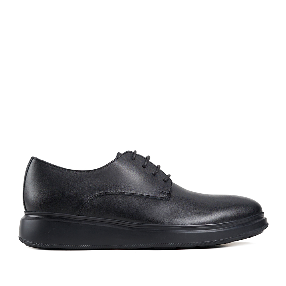 Prabu - Sepatu Kulit Derby Pria Andamaya Black | Lazada Indonesia