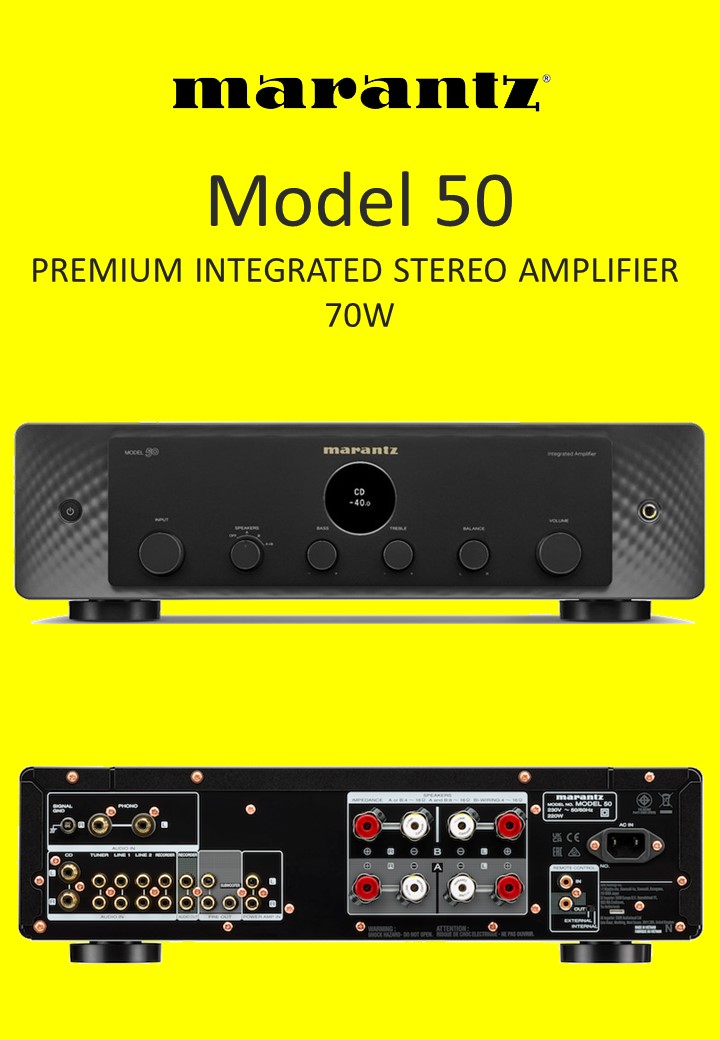 MARANTZ Model 50 PREMIUM INTEGRATED STEREO AMPLIFIER | Lazada Singapore