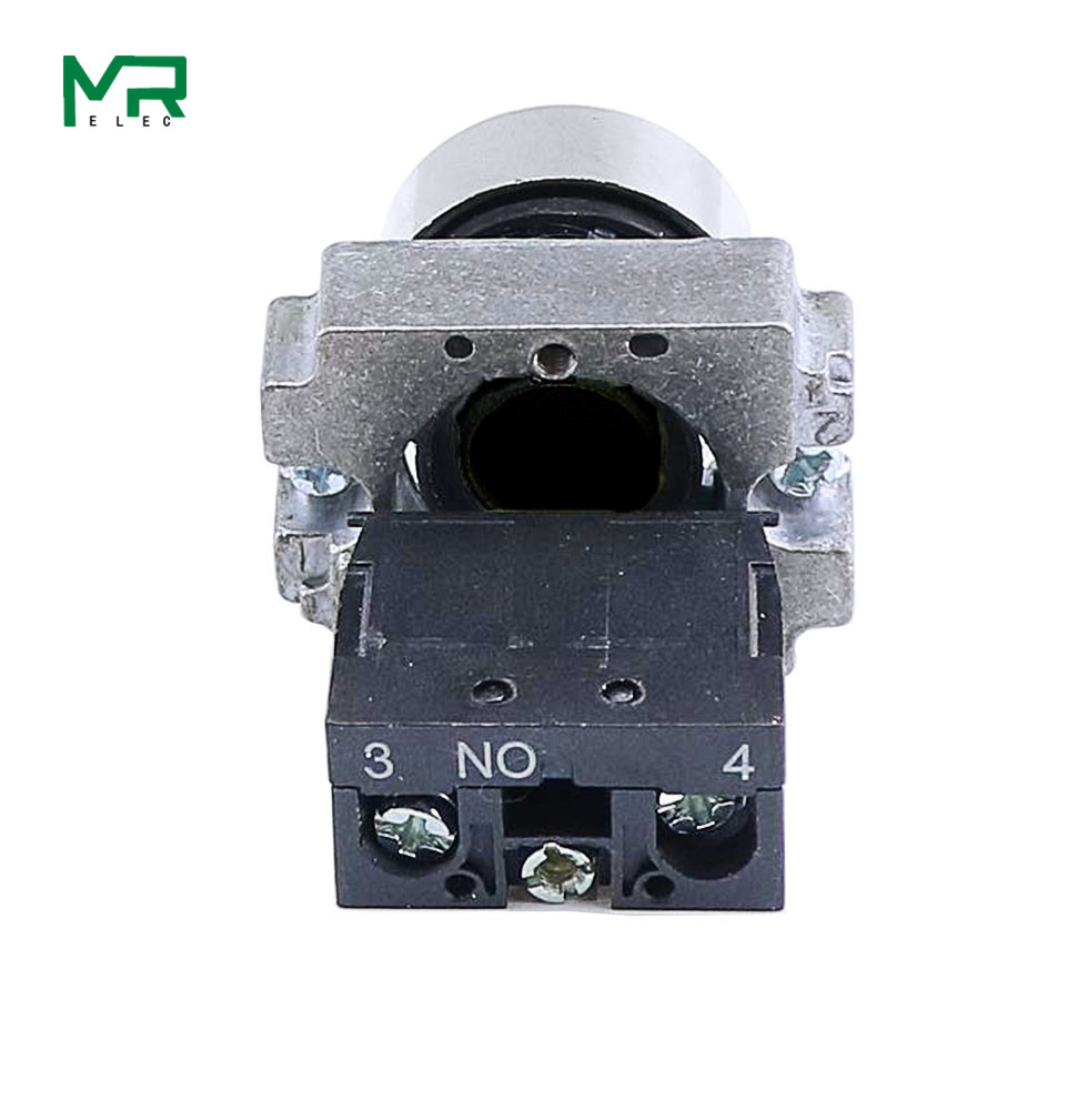 【TopazTrove】1Pcs 22mm Momentary Push button switch 10A/415V NC/NO XB2 ...