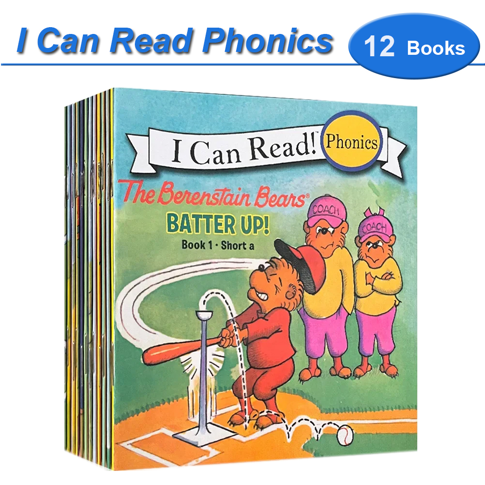 【Top Picks】 I Can Read Phonics 12 Books/Set My Very First Picture Books ...