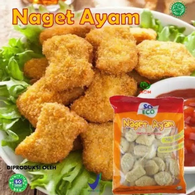 NAGET AYAM SO ECO 500GR CHICKEN NUGGET HALAL | Lazada Indonesia