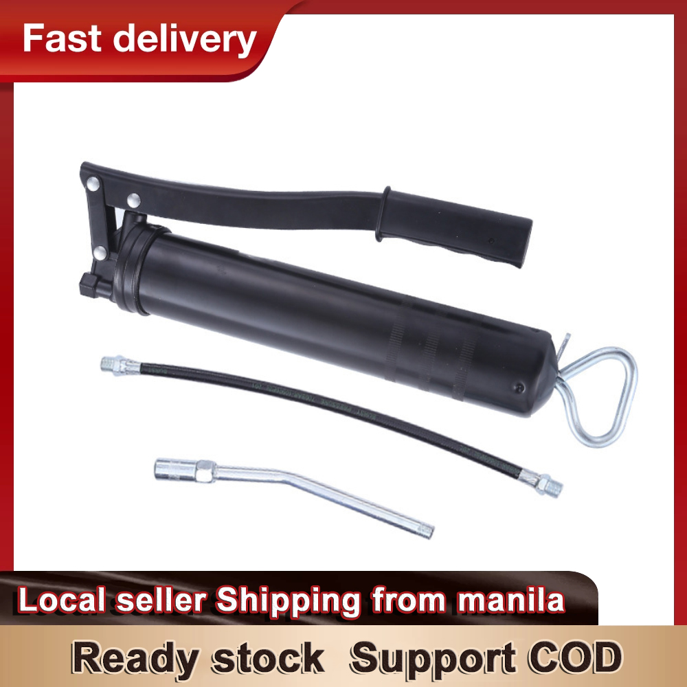 Grease Gun 500cc Manual High Pressure Grease Gun Tool Labor Saving ...