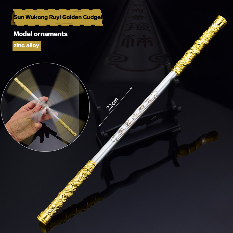 Black Myth Wukong Weapon Sun Wukong Monkey King Bar Game Anime Metal ...