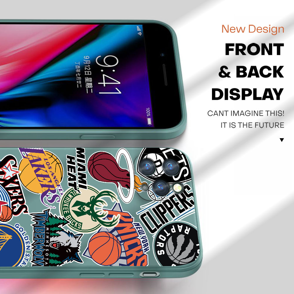 ZeroQiQi for Vivo V29E 5G Back Cover Basketball Team Logo Full Lens ...