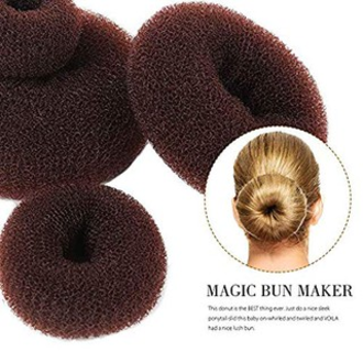 Fiber Bun Hair Bun for Perfectly Neat Buns Ballet Hair Ring Bun Shape ...