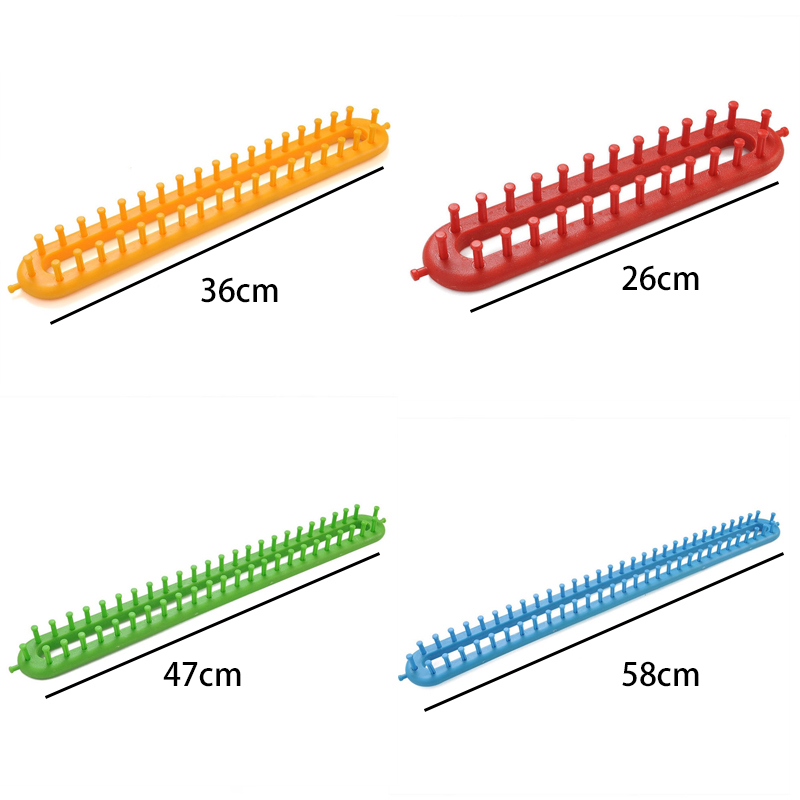 1 Set Knit Tool 4 Size Long Knitting Knitter Looms Set Sewing Tools ...
