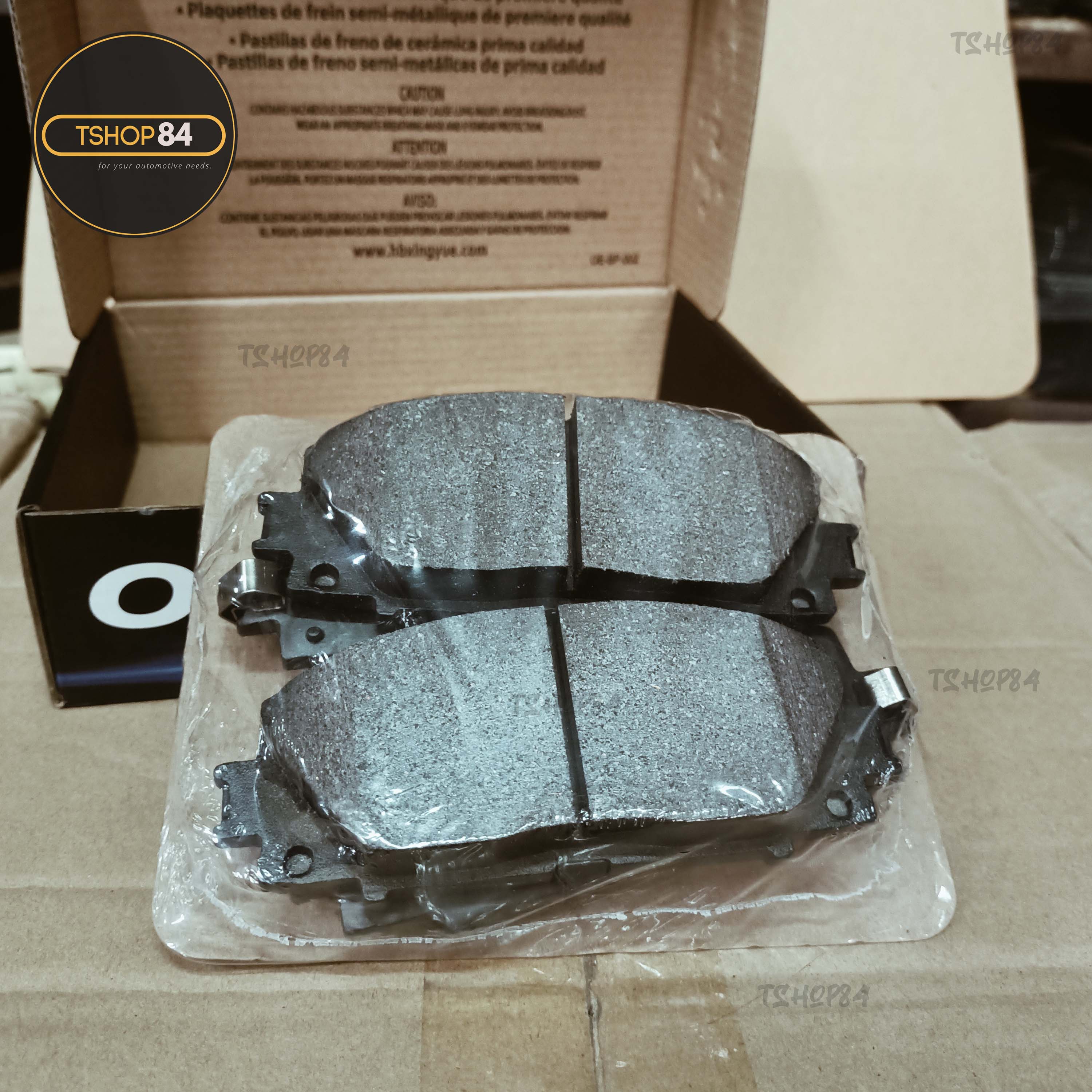 TOYOTA Brake Pad Ceramic VIOS BATMAN 1.3 ALTIS JJ-D2252 OEFit FRONT ...