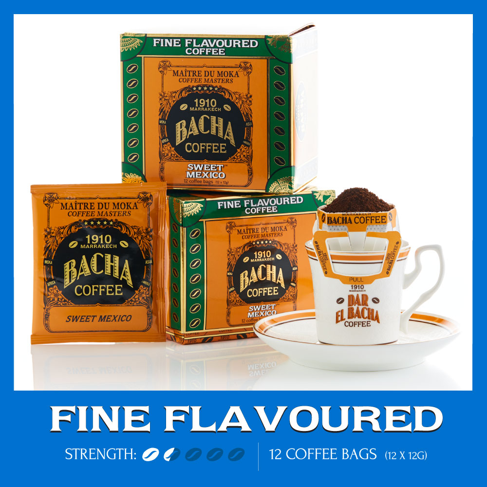 Bacha Coffee | Sweet Mexico Fine Flavoured, 100% Arabica Beans, Medium ...