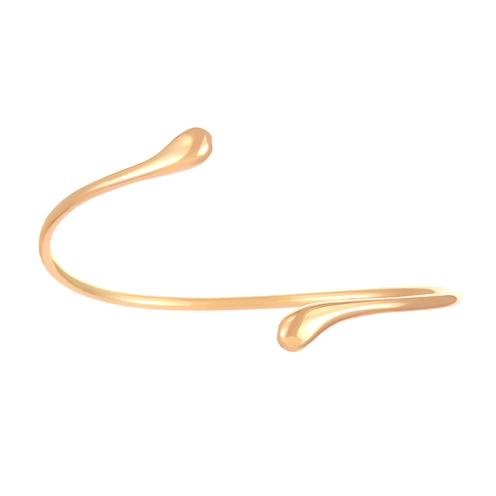 Enacolor New Minimalism Water Drop Opening Armband Bangles for Women ...