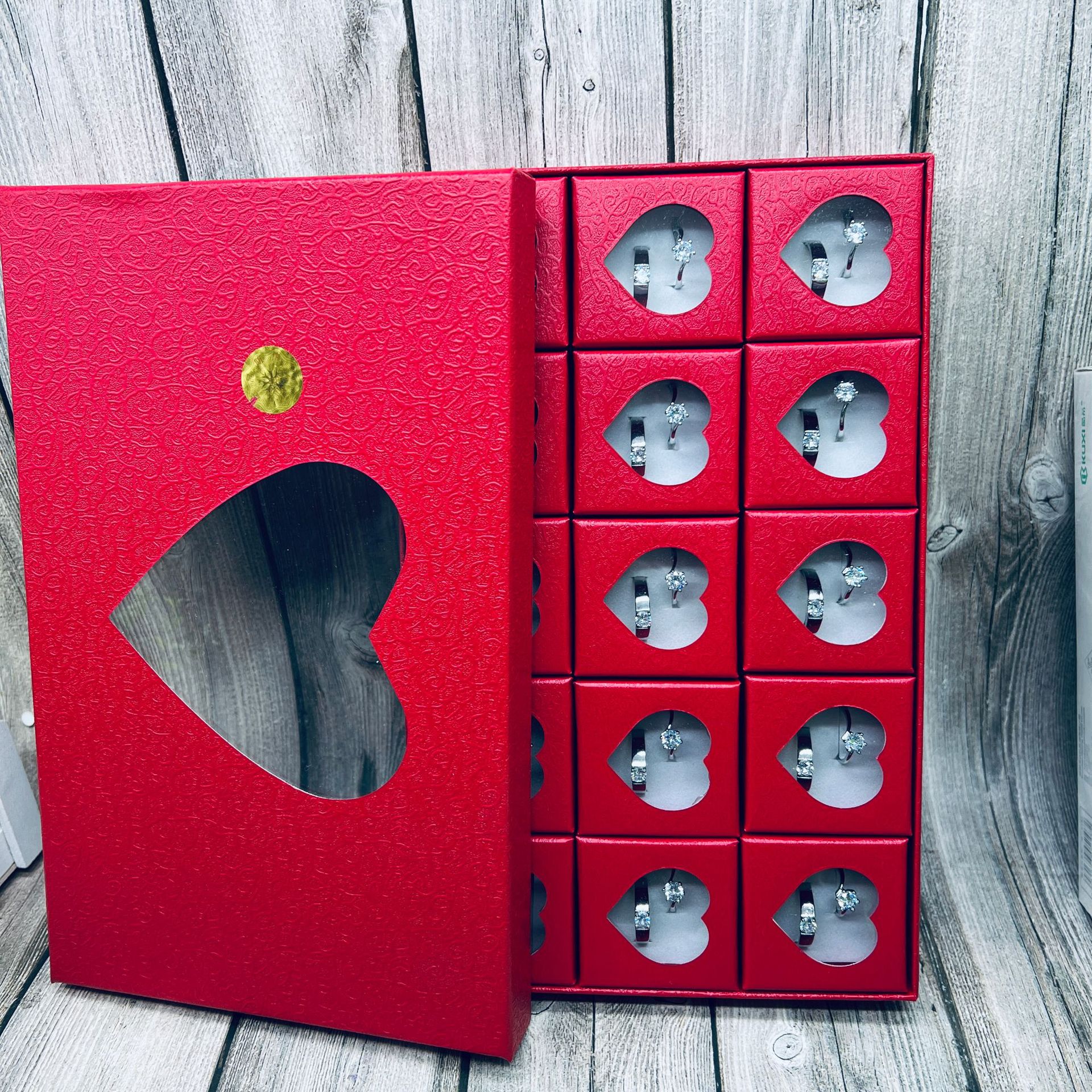 【Cheap】Couple ring ring does not rust ring student craft ring three ...