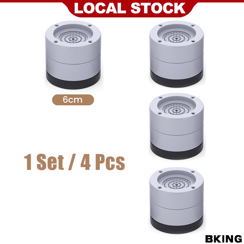 Washing Machine Fridge Stand Leg Support Stopper Anti Vibration Pad ...