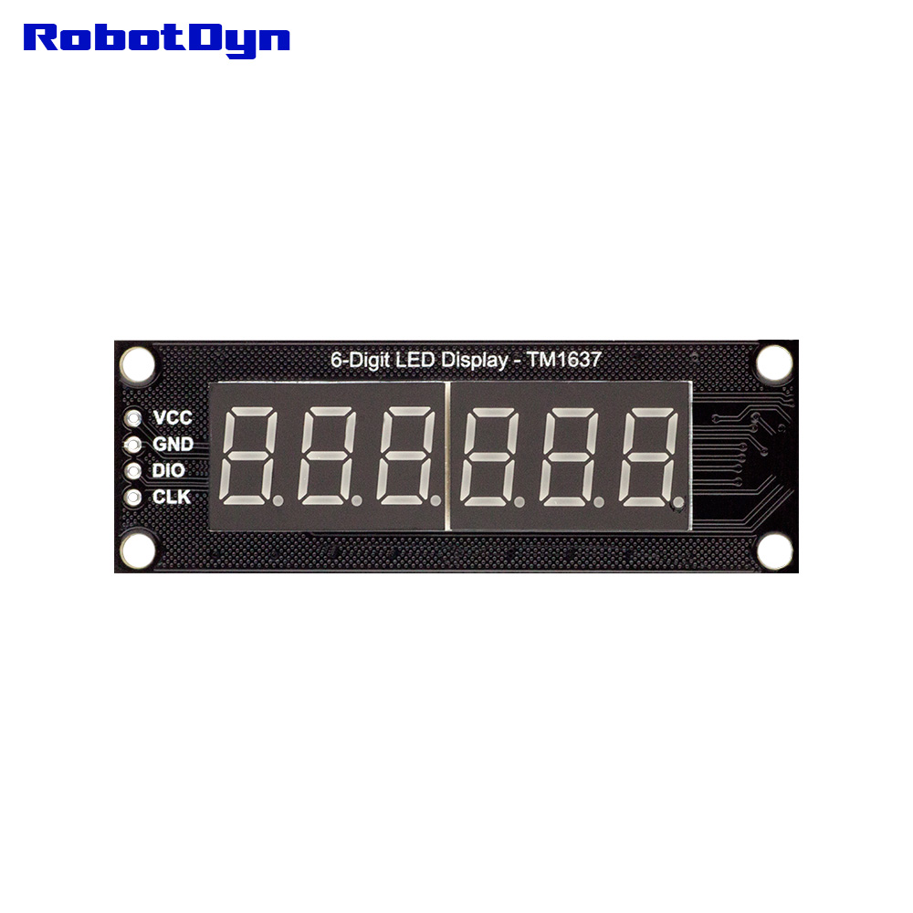 【Hot New Release】6-Digit LED 0.36" Display Tube (decimal), 7-segments ...