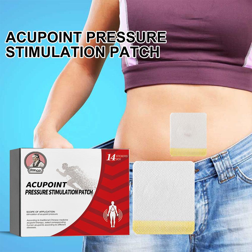 14Pcs Acupoint Pressure Stimulation Patch Diabetic Paste Acupoint ...