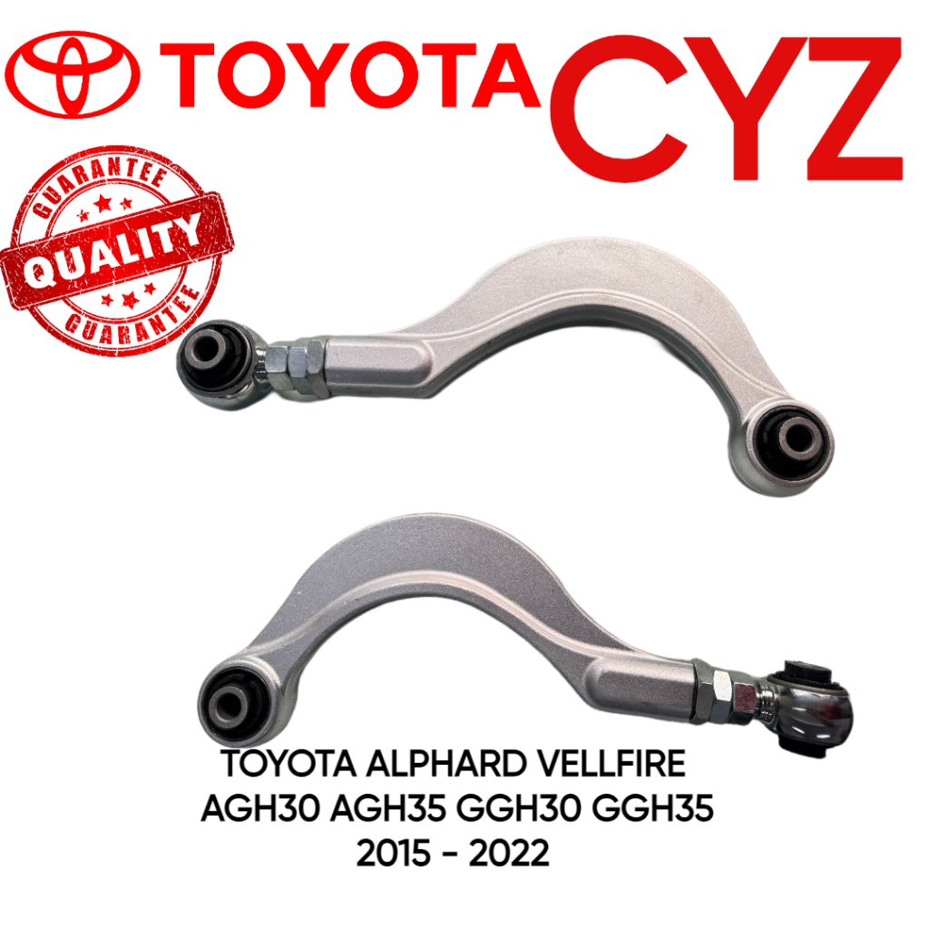 Rear Upper Arm Toyota Vellfire Alphard AGH30 AGH35 GGH30 GGH35 Rear Adjustable Upper Arm | Lazada