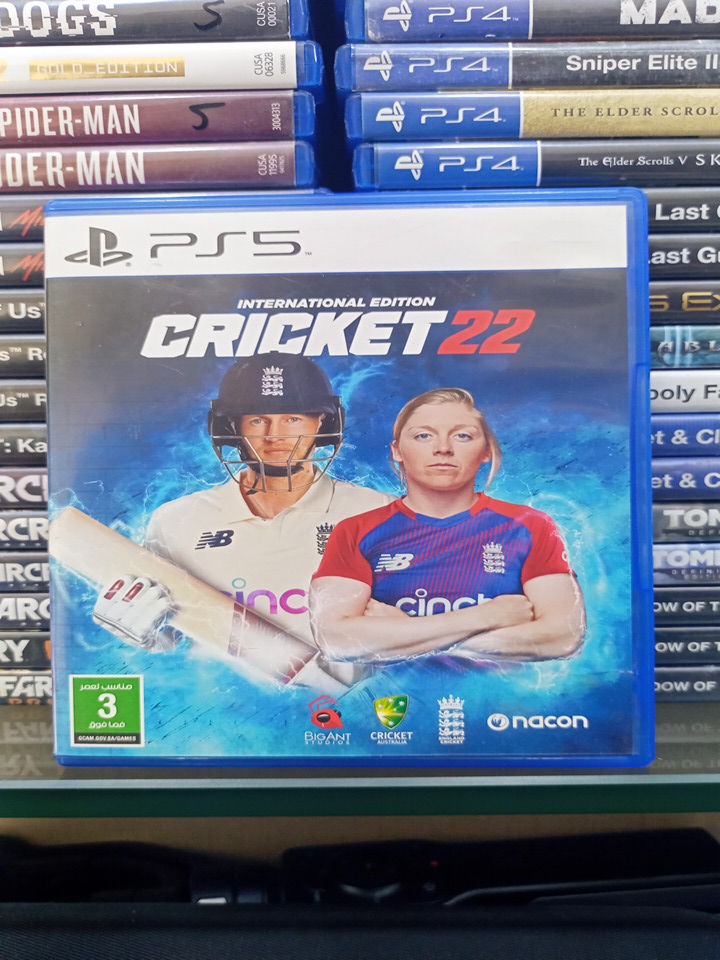 PS5 Game Cricket 22 Playstation 5 dvd Cricket 22 | Daraz.pk