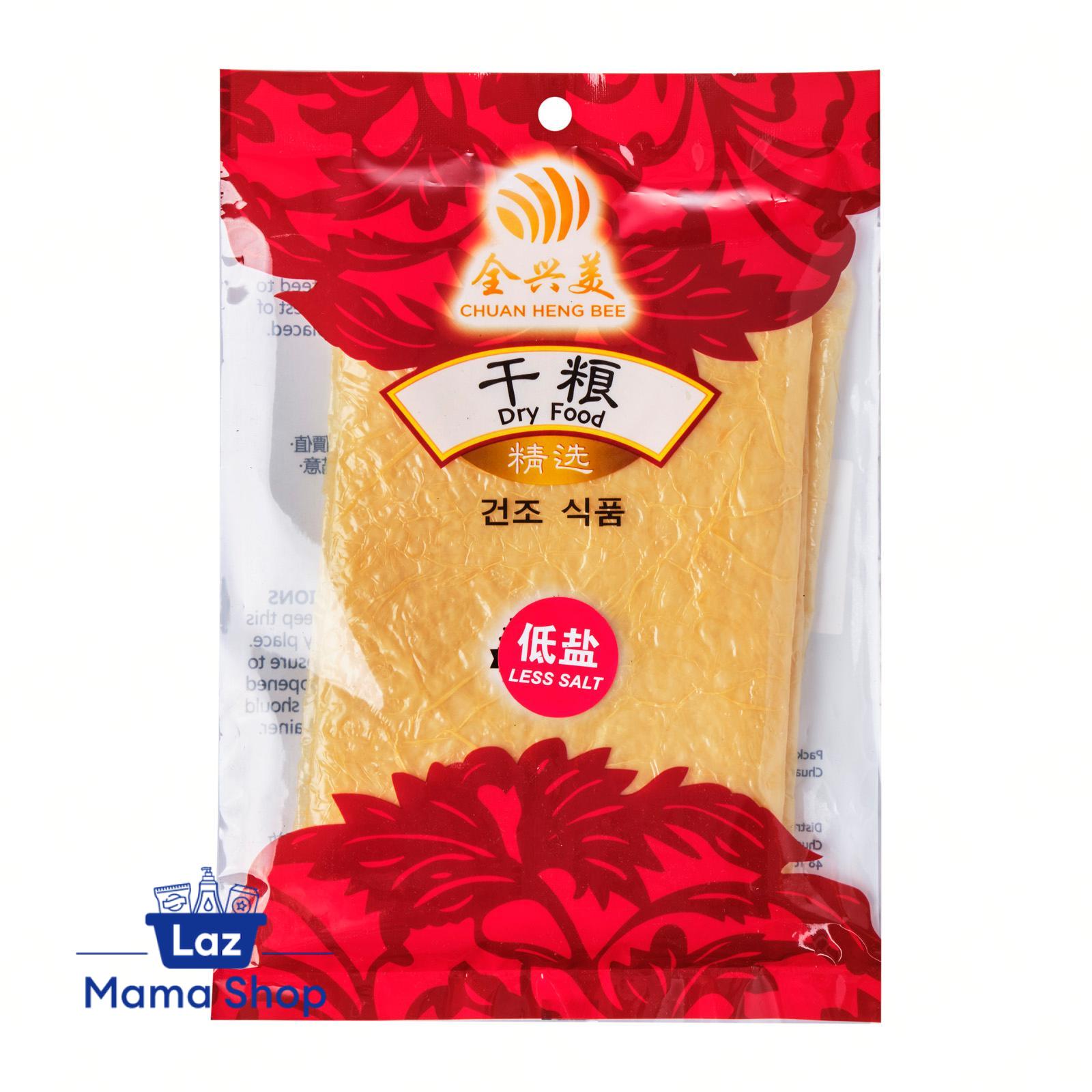 Chuan Heng Bee Less Salt Dried Beancurd Skin (Laz Mama Shop) | Lazada ...