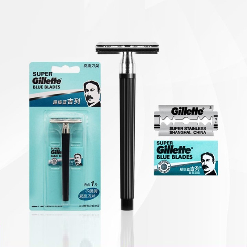 New Shaving Razor For Men 1 Holder With Blade Classic Safety Razor ...