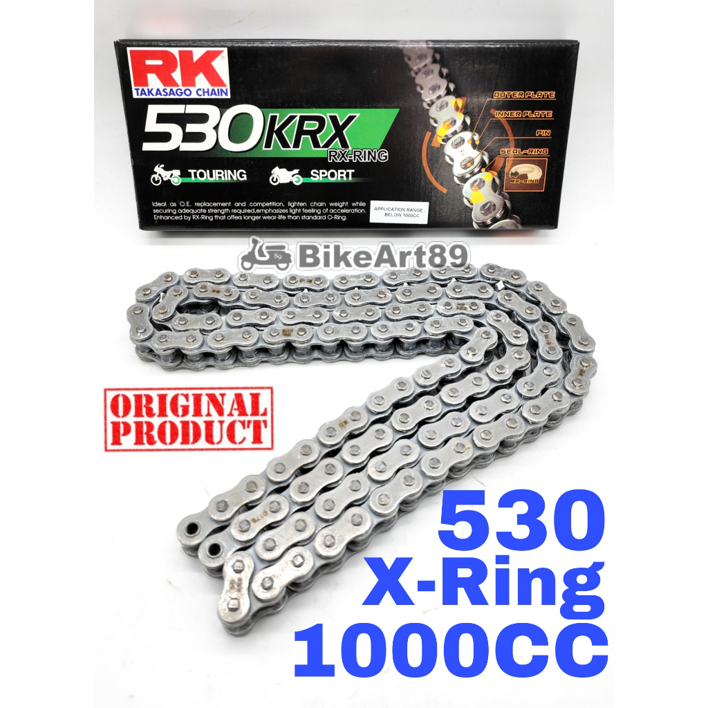 RK Sprocket Set HONDA CBR1000RR RK 530 KRX X-Ring Black / Gold Chain ...