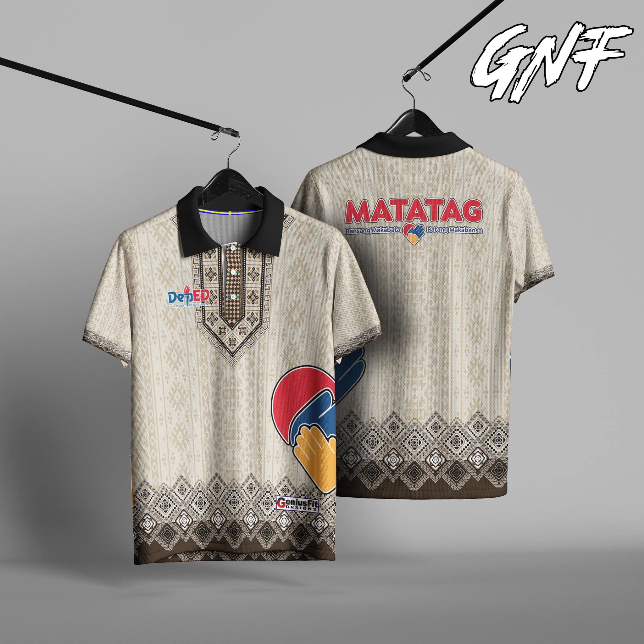 DEPED MATATAG POLO UNIFORM FULL SUBLIMATION POLO-Shirt FOR WOMEN AND ...