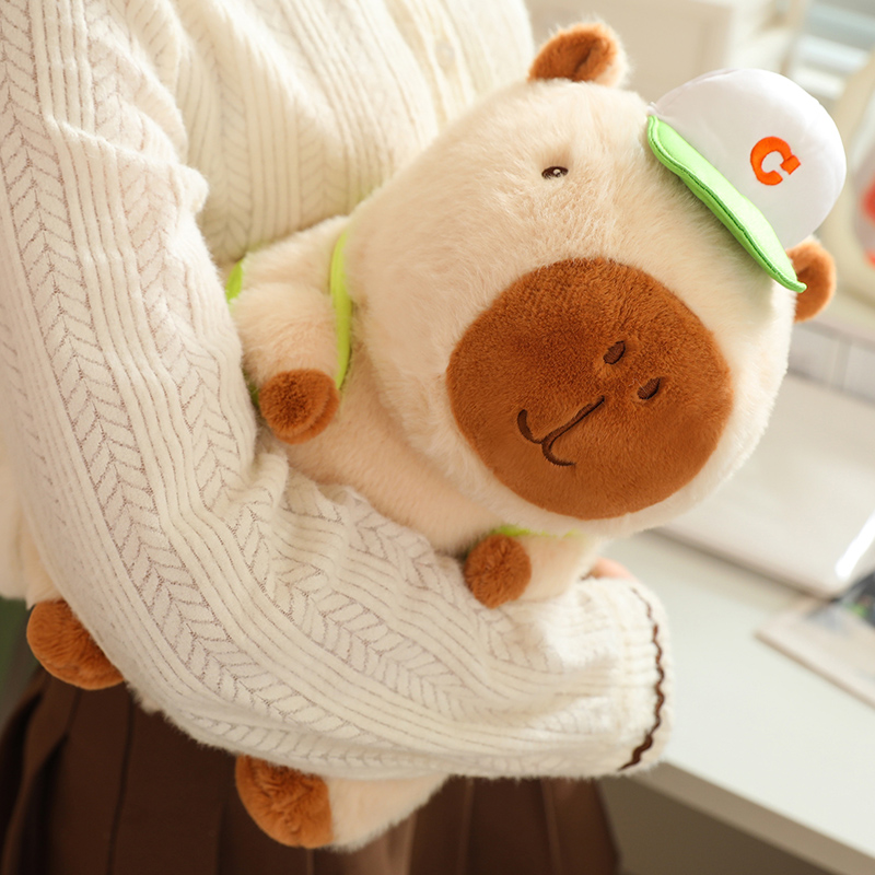 【GUTTY Lifestyle Store】Kawaii Pink Capybara Stuffed Animal Tennis Ball ...