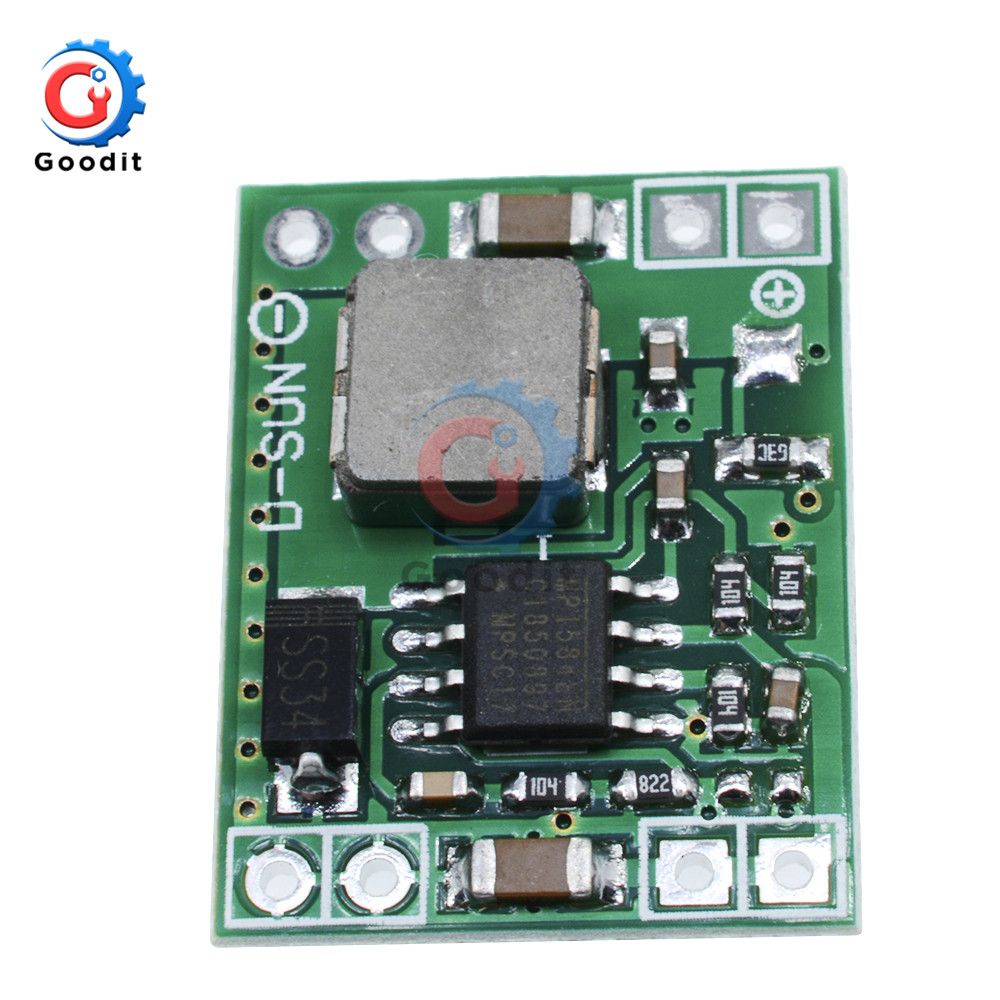 Dc-Dc Mini Step-Down Board Dc 7v-28v To Dc 5v 3a Converter Buck Circuit ...