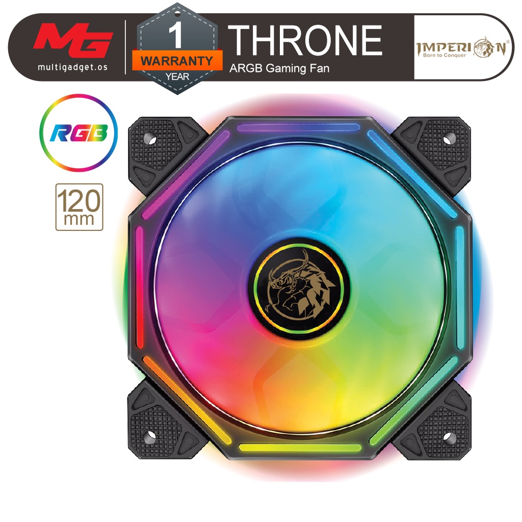 Imperion Throne Casing Fan (ARGB Gaming Fan) | Lazada