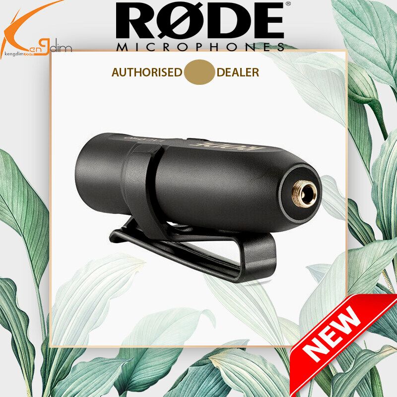 Rode VXLR Pro Transformer-Balanced 3.5mm TRS Female to XLR Male Adapter ...