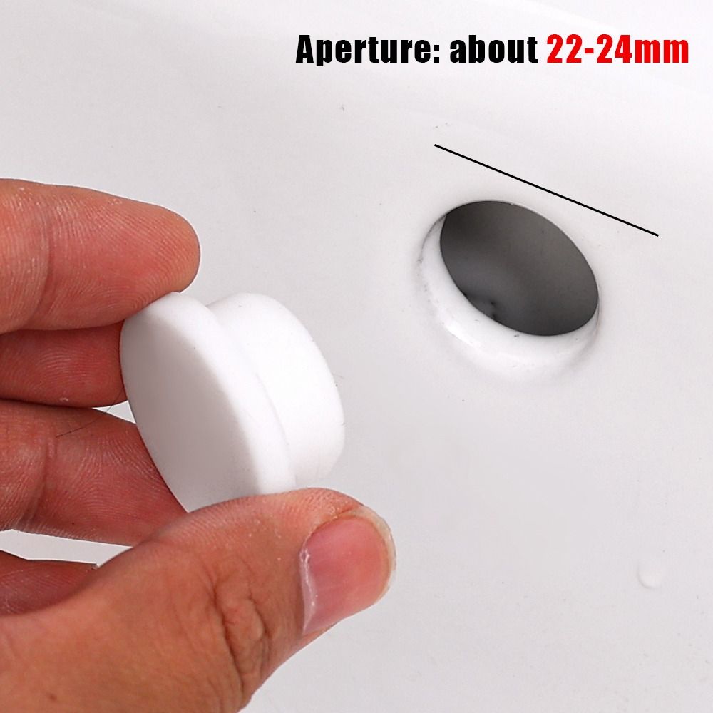 10pcs Tight Drain Seal Wash Basin Overflow Ring Replacement Rubber ...