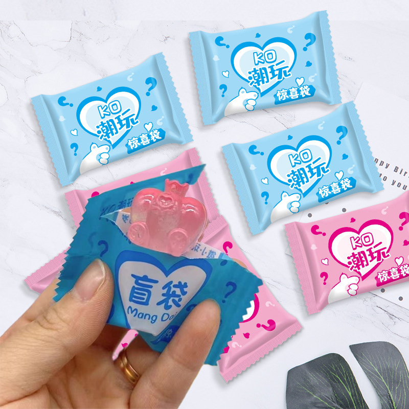 100pcs Blind Empty Bag Toys Cartoon Miniature Animal DIY Ornaments ...